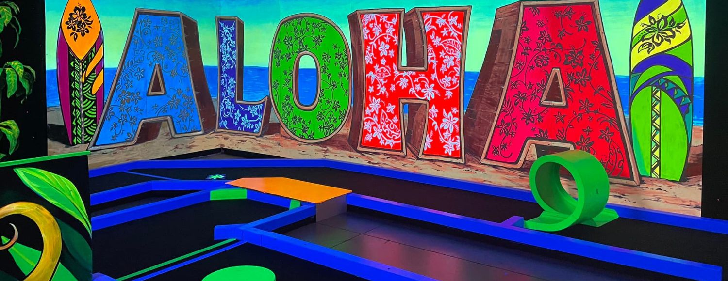 Aloha Mini Glow Golf - Boston